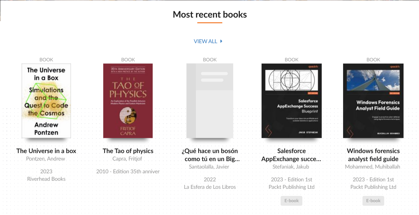 New books and e-books in October | CERN Scientific Information Service (SIS)